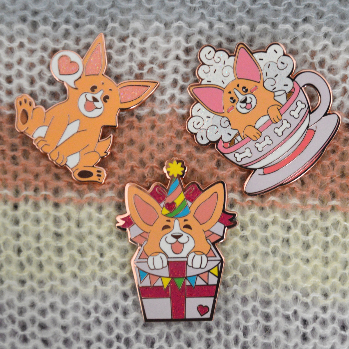 The Corgi Collection – Peach Pup